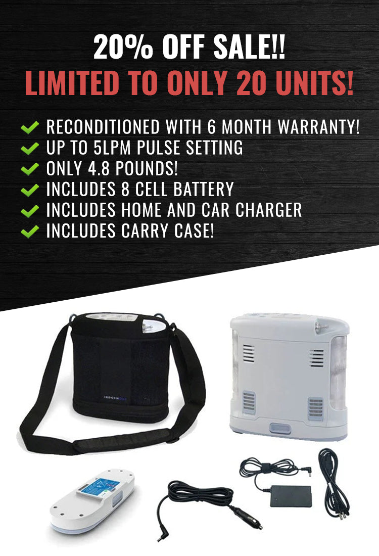 Used & Refurbished Oxgen Concentrators | Portable & Home